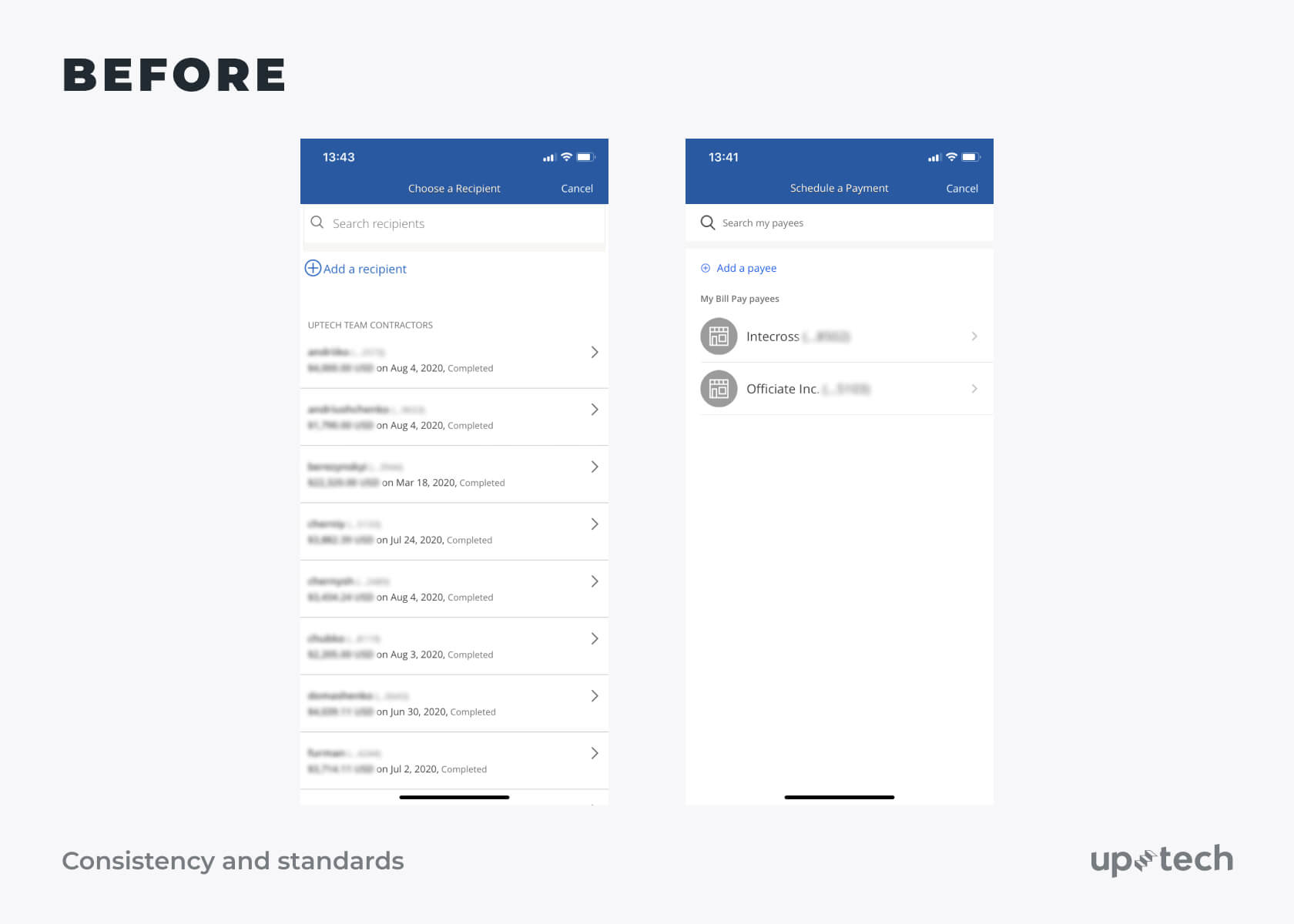 Heuristic analysis of Chase for business app — a UX case study | Uptech